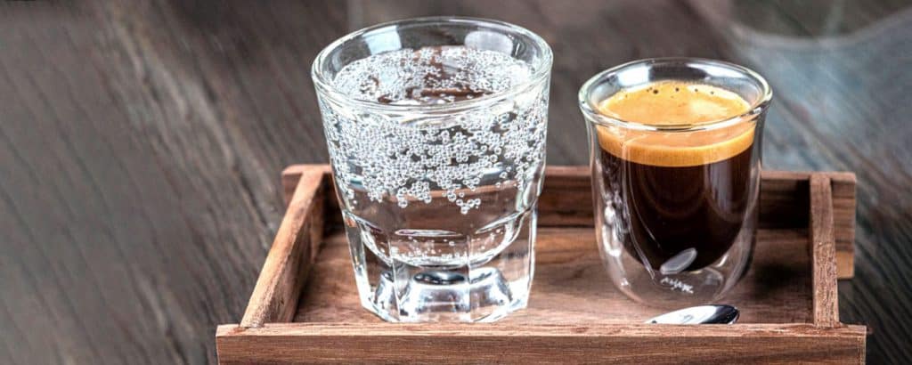 Why Is Espresso Served With Sparkling Water?